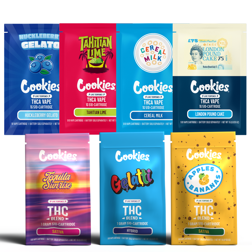 Cookies Cartridges x6 Assorted Bundle